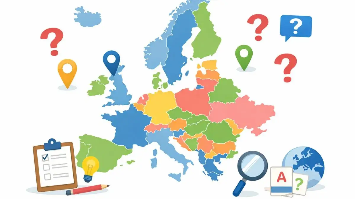 European Countries Quiz Using Random Generator (Free & Fun) - Random ...